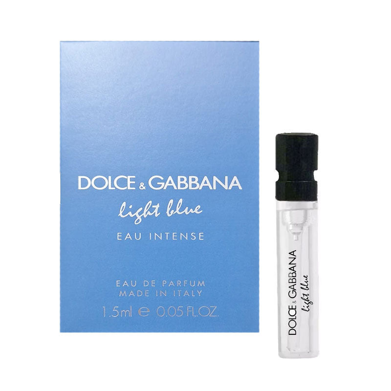 Dolce & Gabbana Light Blue Eau Intense Eau De Parfum Spray Vials-15 pa ...