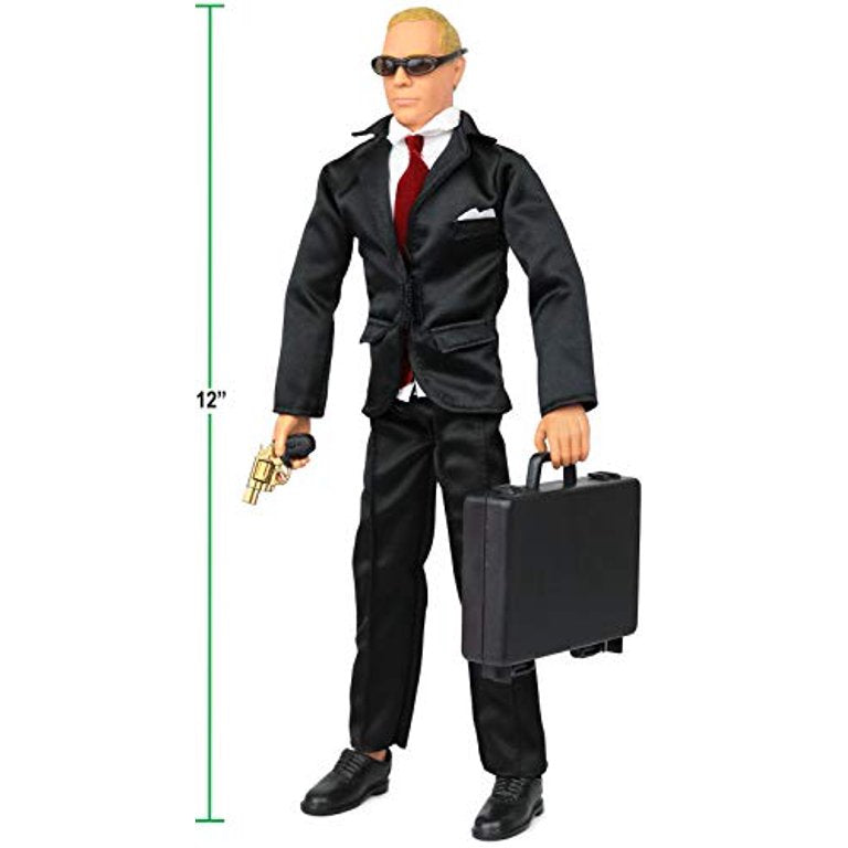 Click N' Play Secret Service With Suit 12" Inch Action Figure Play Set ...