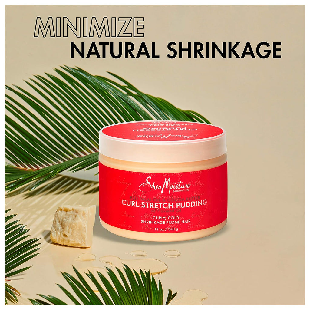 Sheamoisture Curl Stretch Pudding for Curls Red Palm Oil and Cocoa But ...