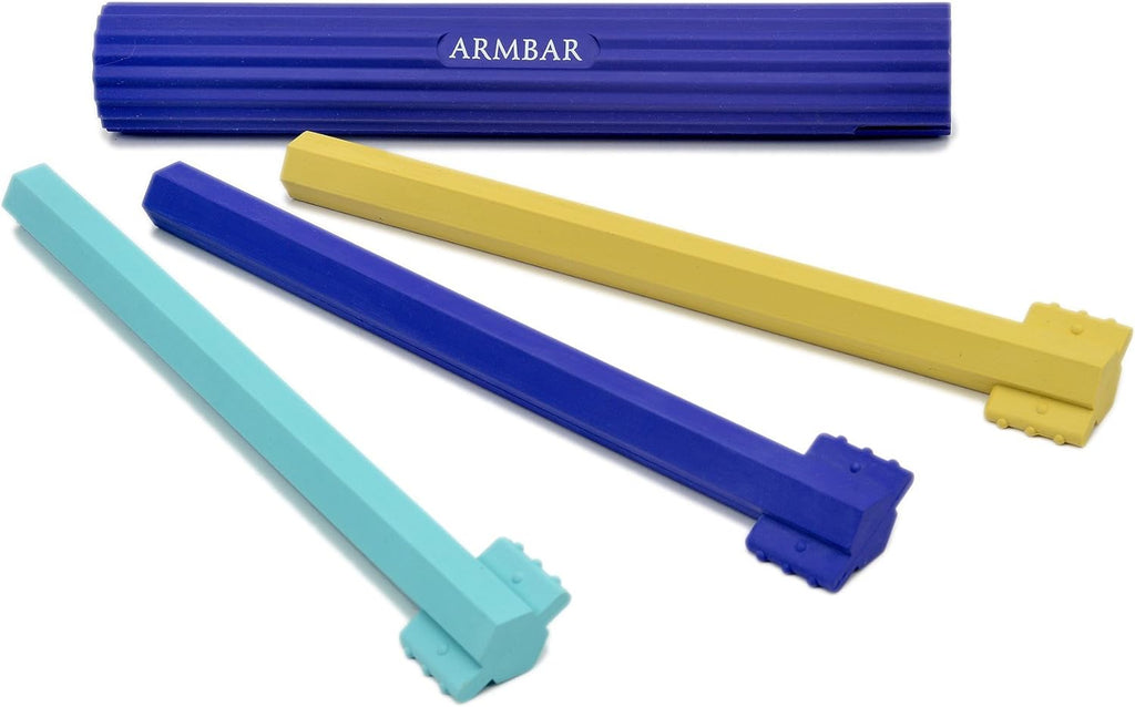 Flexible Rubber Twist Bar - 3 Resistance Bar Levels In 1 - Tennis Elbo ...