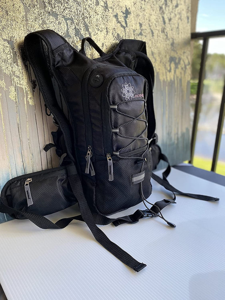 MORABI Black Insulated Hydration Backpack, with 2L BPA Free Water Blad ...