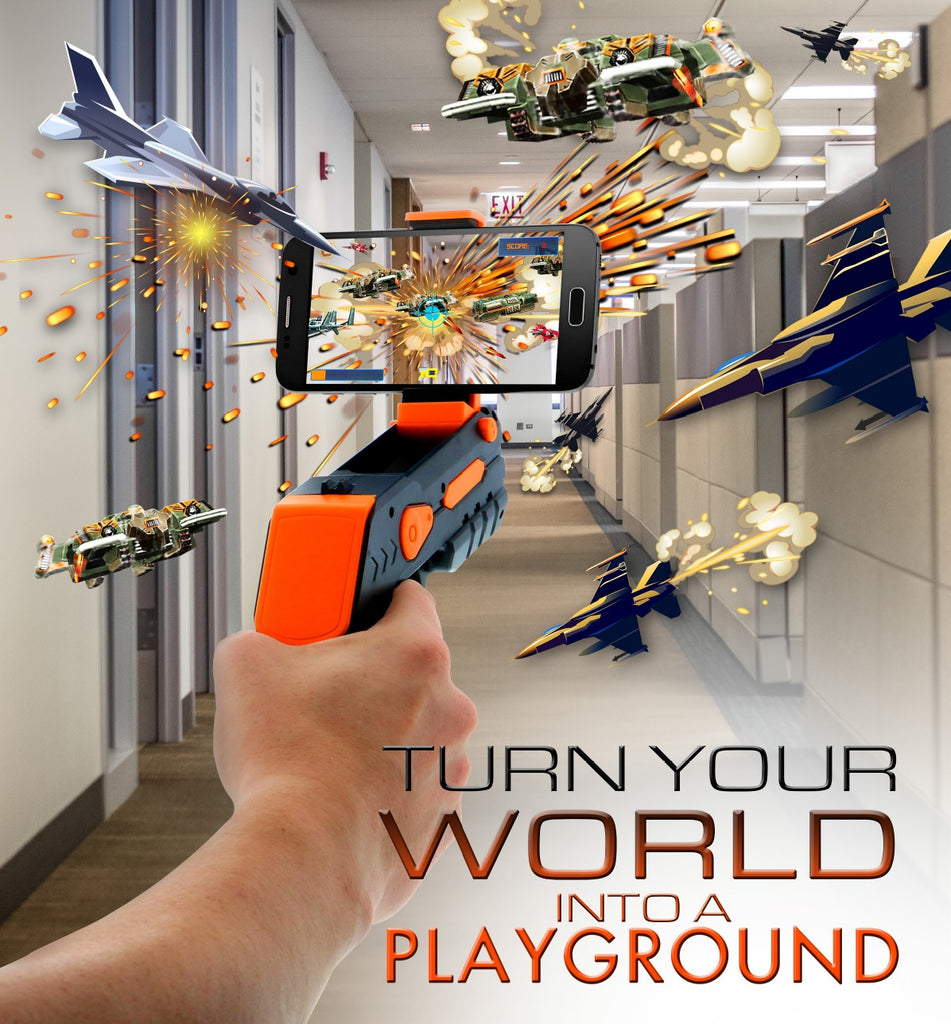 Xtreme AR Gun Augmented Reality Blaster All-in-One Gaming System for S ...